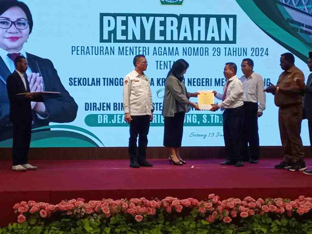 STAK Mesias Sorong Resmi Menjadi Kampus Negeri, Tonggak Sejarah ...